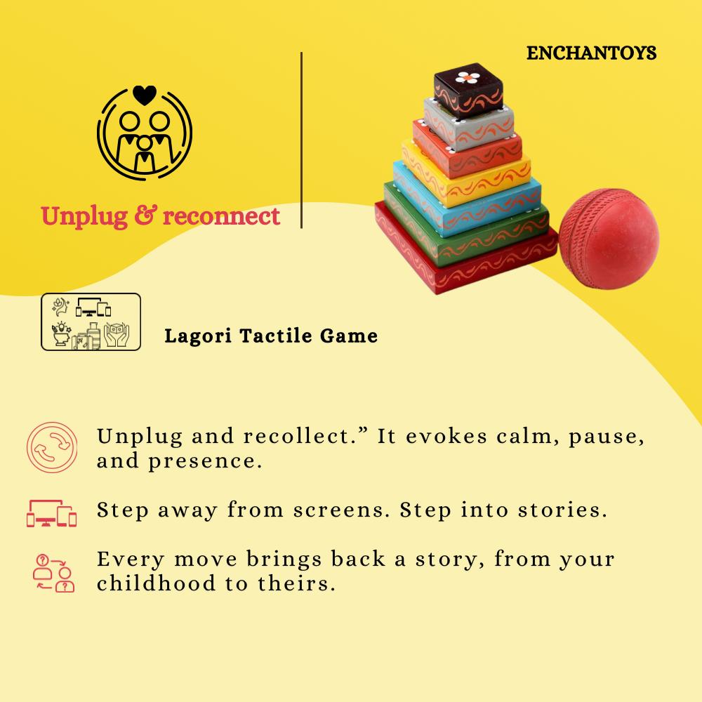 Buy Lagori(Seven Stones)Game | Traditional Outdoor Game for Family ...